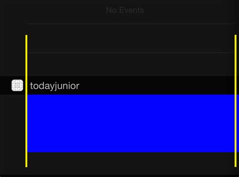 Ios Properly Align Elements In Notification Center Widget Using Auto