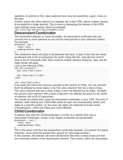 Introducing Css Selectorsdocx