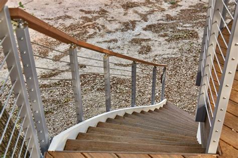 April Wilkerson S Curved Floating Outdoor Deck Floating Deck Ideas