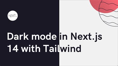 How To Implement Light And Dark Mode In Nextjs 14 With Tailwind 2 Methods Joel Olawanle