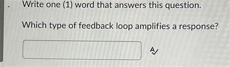 solved write one 1 ﻿word that answers this question which