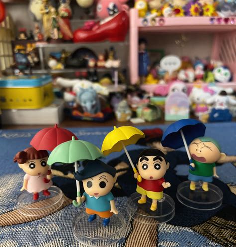 짱구우산피규어 카와이이 ️ 콜리 Colley