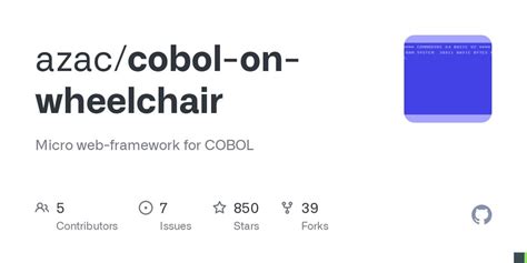 Cobol On Wheelchair Micro Web Framework For Cobol Rhypeurls