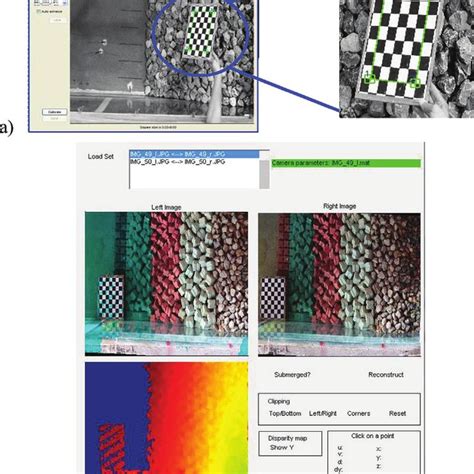 Camera Calibration A And Scene Reconstruction B Download Scientific Diagram