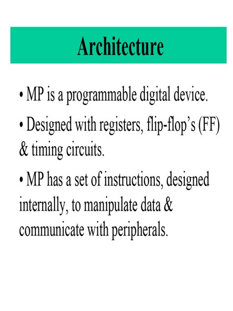 Architecture Pdf Computer Architecture Central Processing Unit