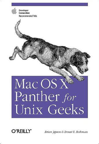 Mac Os X Panther For Unix Geeks 9780596006075 Computer Science Books
