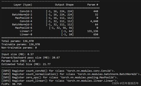 使用pytorch构建神经网络，并计算参数params给出神经网络的param代码 Csdn博客