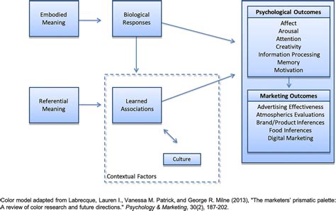 Embodied Versus Referential Color Model From Labrecque Et Al 2013