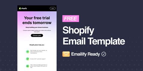 Shopify Emailify Template Figma