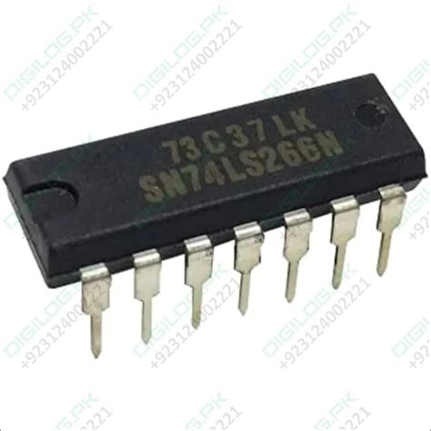 74266 74hc266 74ls266 Xnor Gates Quad Exclusive Nor Gate Digilog Pk