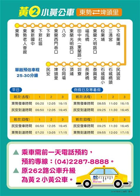 台中第2條小黃公車上路了 東勢、石岡市民有福拉！ 生活 三立新聞網 Setncom