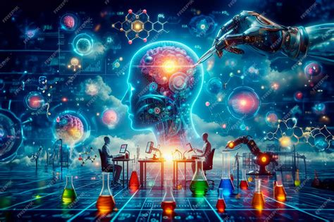 Premium Ai Image Artificial Intelligence Transforming A Futuristic Workspace With Enhanced