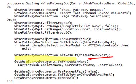 Event Request Codeunit 5751 Get Source Doc Inbound Getsinglewhseputawaydoc · Issue