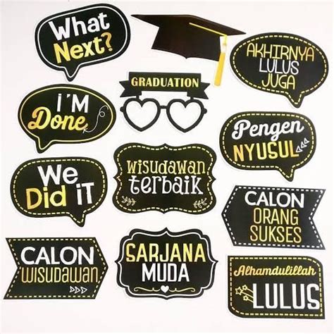 Free Printable Graduation Party Photo Booth Props Artofit