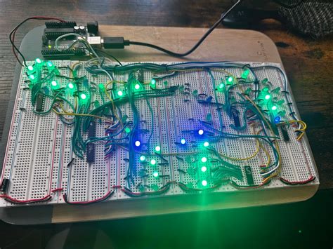 How To Turn Off Many Leds Controlled By 74hc595 With A Transitor Leds
