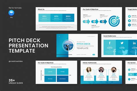 Pitch Deck Keynote Template Nulivo Market