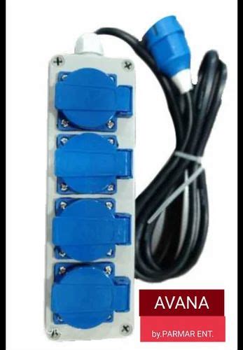 6 2 Pin Schuko Socket Power Distribution Unit 3 Meters At ₹ 1250 Piece