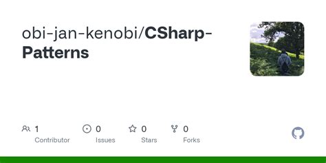 Github Obi Jan Kenobicsharp Patterns