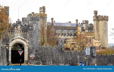 The View Of Arundel Castle A Restored And Remodelled Medieval Castle
