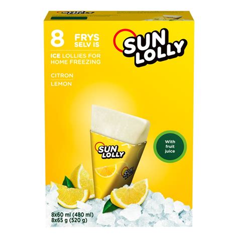 Sun Lolly Sitron Saftis Partyking