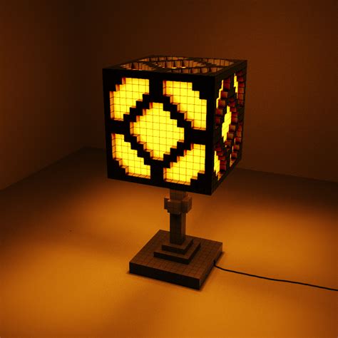 🔦 Minecraft Redstone Lamp・ Stl File For 3d Printing・cults