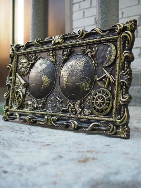 Украшение настенное интерьерное Карта Мира Карта Морехода купить