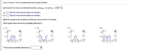 Solved Use N 6 And P 05 To Complete Parts A Through D