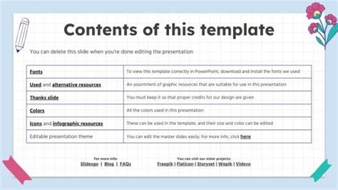 Cool Grid Notebook Template Presentation
