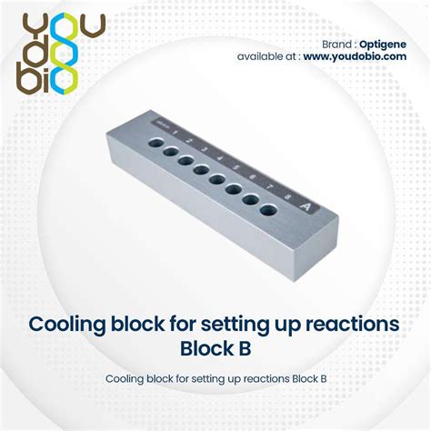 Cooling Block For Setting Up Reactions Block B