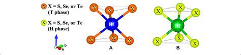 The Local Coordination Of The Two Types A Octahedral And B Download Scientific Diagram