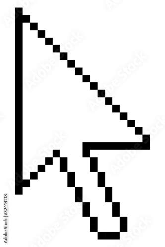 Computer Maus Computermaus Mauszeiger Cursor Pfeil 3 Stock Vector