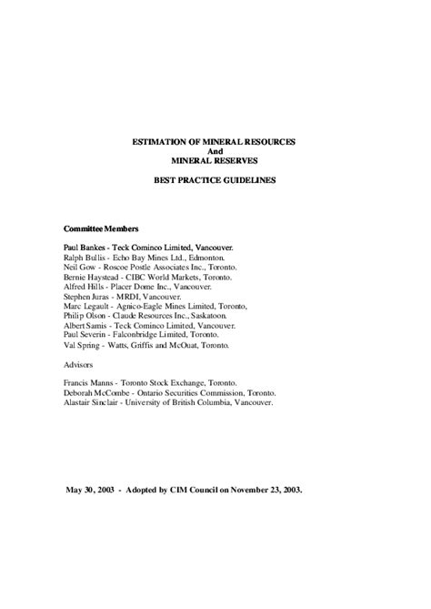 Pdf Geostatistics Ore Reserve Estimation