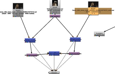 Node Based Graph From The Foundry Nuke S CGI VFX Comparison Project Download Scientific