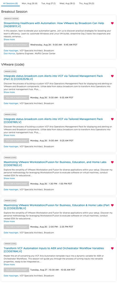 vmware explore 2025 richard d hart