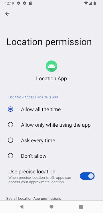 Java How To Request Location Permission At Runtime Stack Overflow