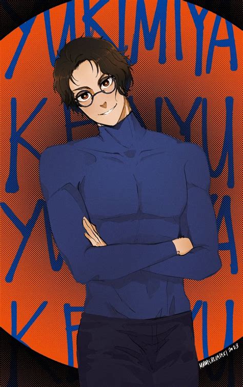 Kenyu Yukimiya In Gambar Karakter Animasi Buku Gambar