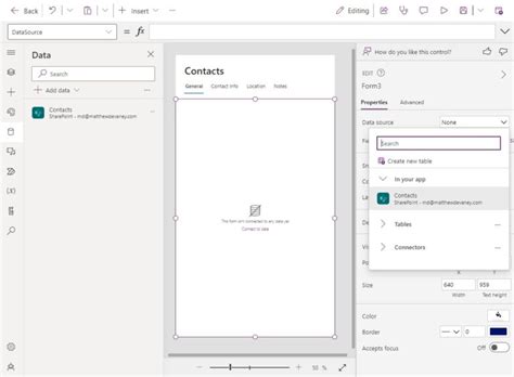 Power Apps Tabbed Form Using Tab List Modern Control