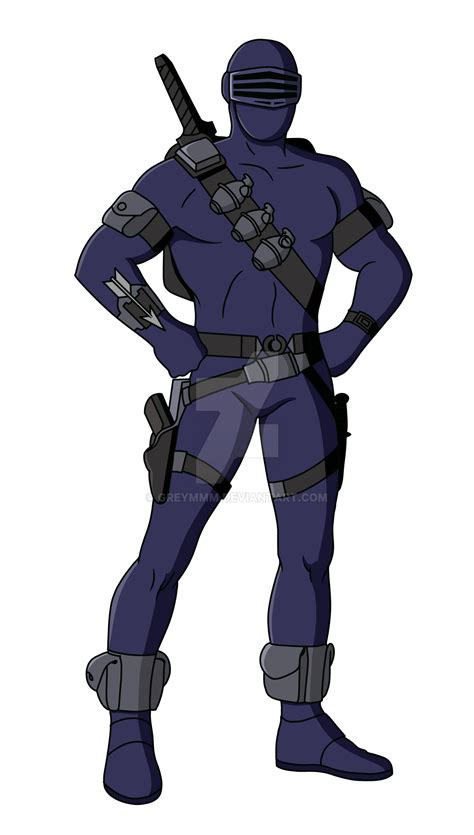 Gi Joe Cartoon Snake Eyes By Greymmm On Deviantart