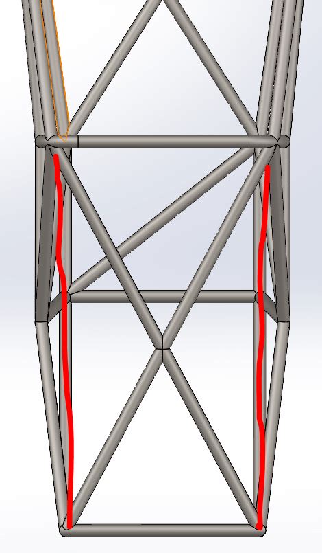 Triangulation Front Bulkhead R Fsae