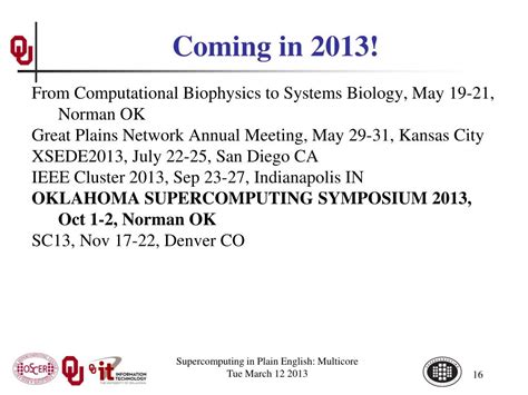 Ppt Supercomputing In Plain English Multicore Madness Powerpoint Presentation Id3167825