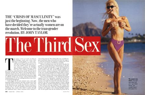 The Third Sex Esquire APRIL