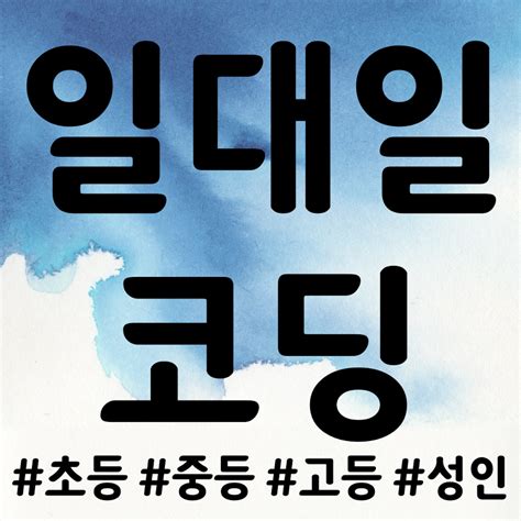 동작구 파이썬 코딩자격증 코딩과외 C언어 프로그램 컴퓨터 유아코딩 블루쌤