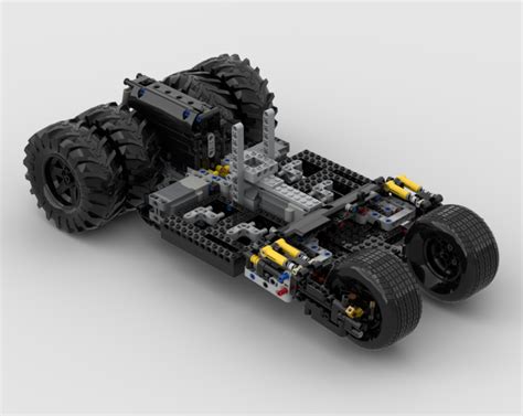 Lego Moc Poweredup Rc Technic Chassis For Ucs Tumbler 76240 By