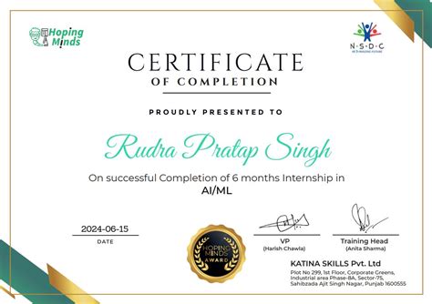 Rudra Pratap Singh On Linkedin Ai Machinelearning Internship