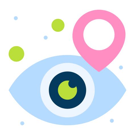 Eye Location Map Pointer Icon Download On Iconfinder
