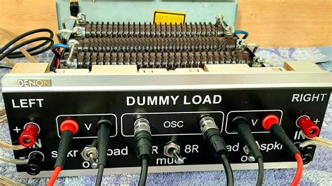 Audio Dummy Load Schematic Dummy Load Amplifier Audio Testin