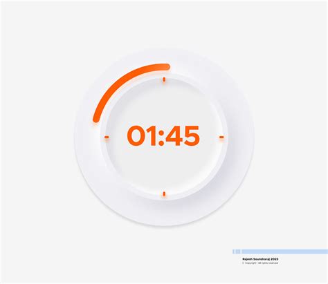 Timer Ui By Rajesh Soundraraj On Dribbble