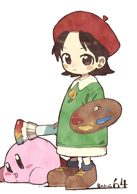 Kirby And Adeleine Kirby And More Drawn By Nama Udon Danbooru