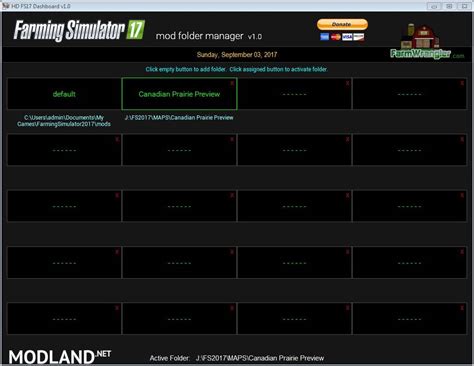 Free FS Mod Folder Manager Software V FS