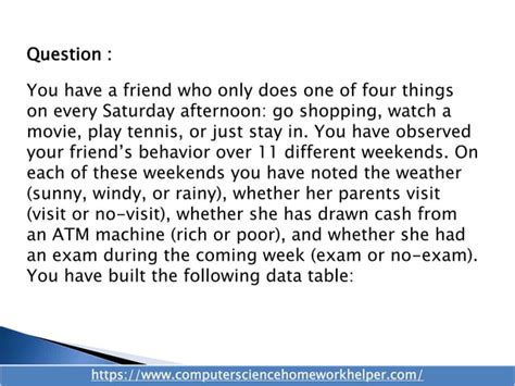Master Decision Tree Questions Computer Science Homework Helper Pptx